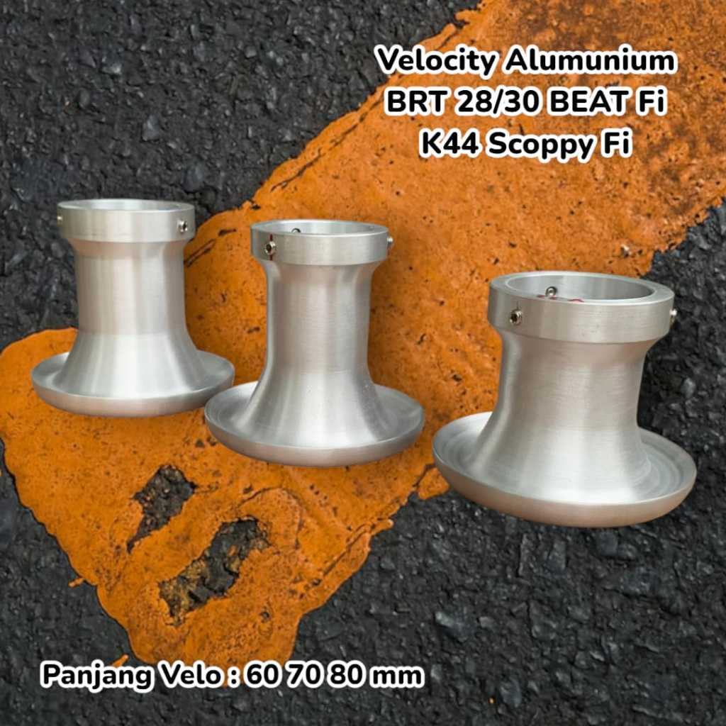 Jual Velocity Beat FI BRT 28 & 30 mm K44 Scoppy Fi TB ( Panjang Velocity 60, 70 & 80 mm ...