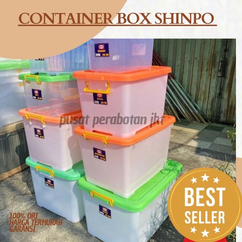 Jual SHINPO-Container Box 25-30-45-52-70-82-95-130-150-195 Liter ...
