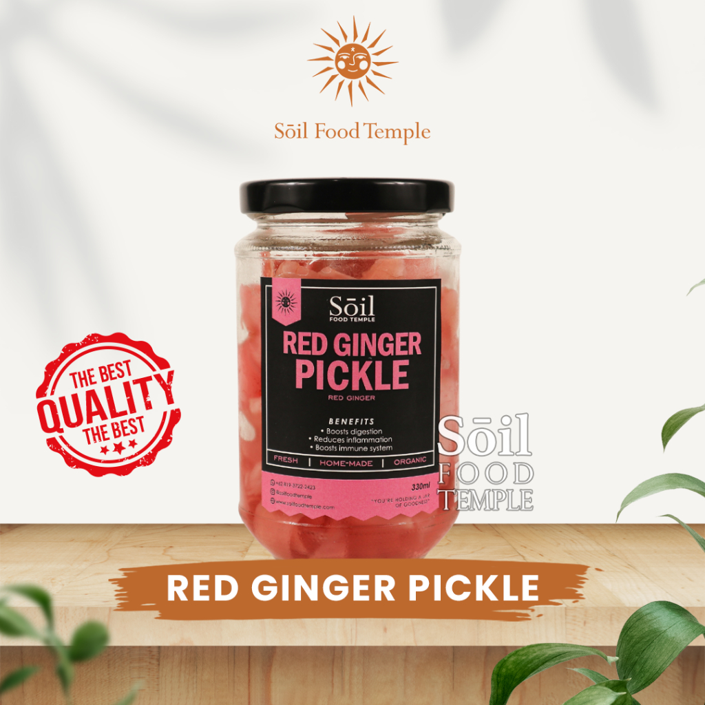 Jual Red Ginger Pickle Acar Jahe Merah Khusus Instant Only | Shopee ...