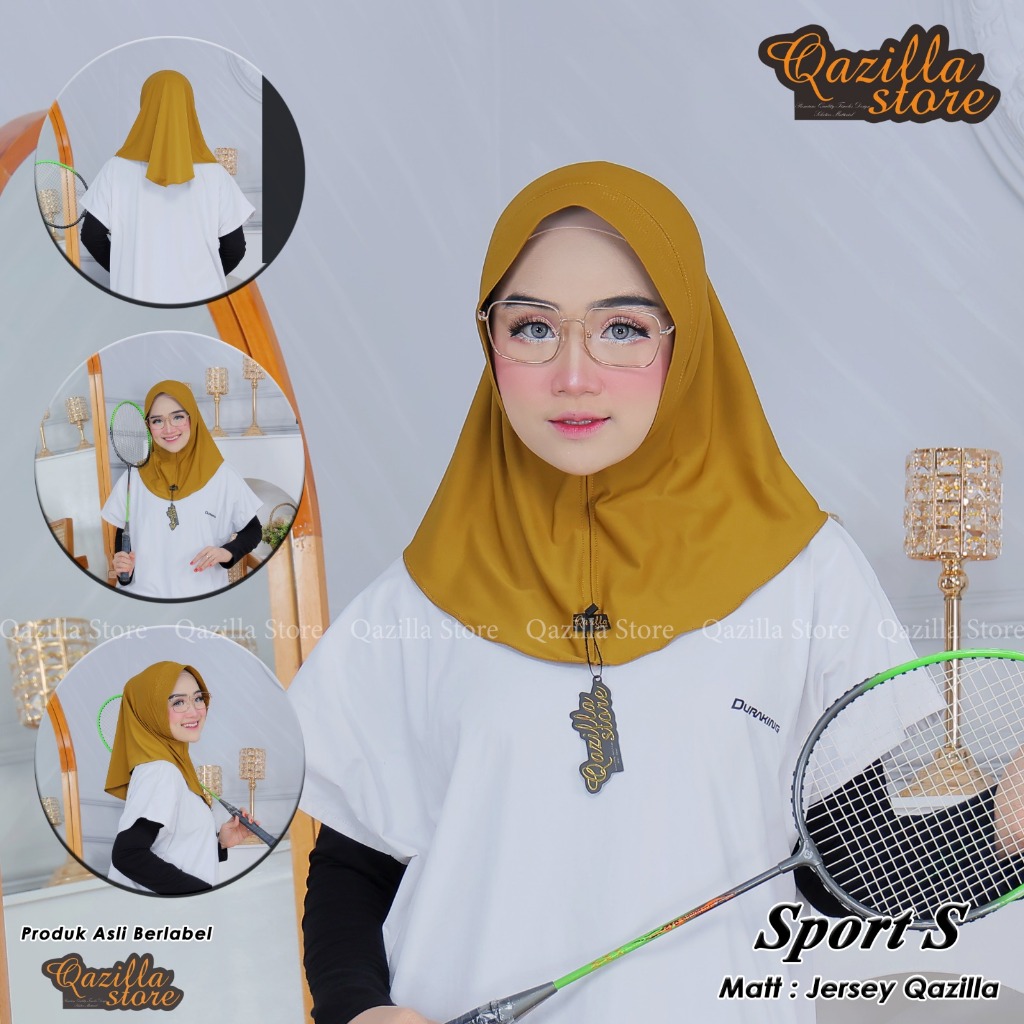 Jual ZIOLLA Store - Jilbab Instan Hijab Sport S / Hijab Sporty Qazilla store | Shopee Indonesia