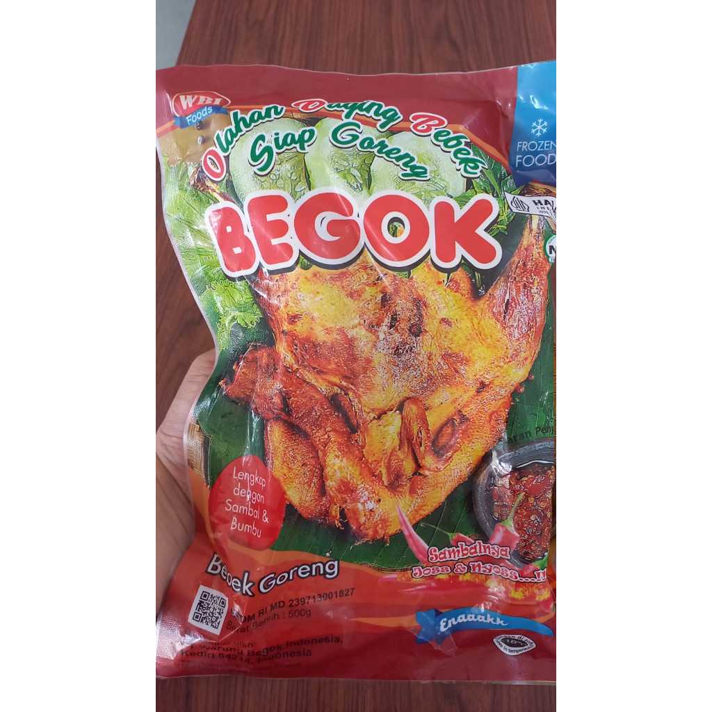 Jual Bebek Goreng "Begok" 500 Gr | Shopee Indonesia