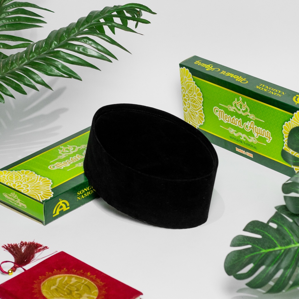 Jual Peci Songkok Kopiah Nasional Hitam Polos Pria Anak Dan Dewasa Murah Tinggi 9 dan 10 cm ...