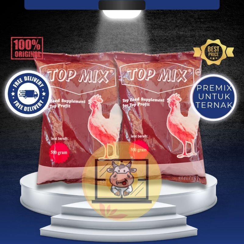 Jual TOP MIX MEDION 500 gram - Premix Untuk Ayam Petelur Untuk ...