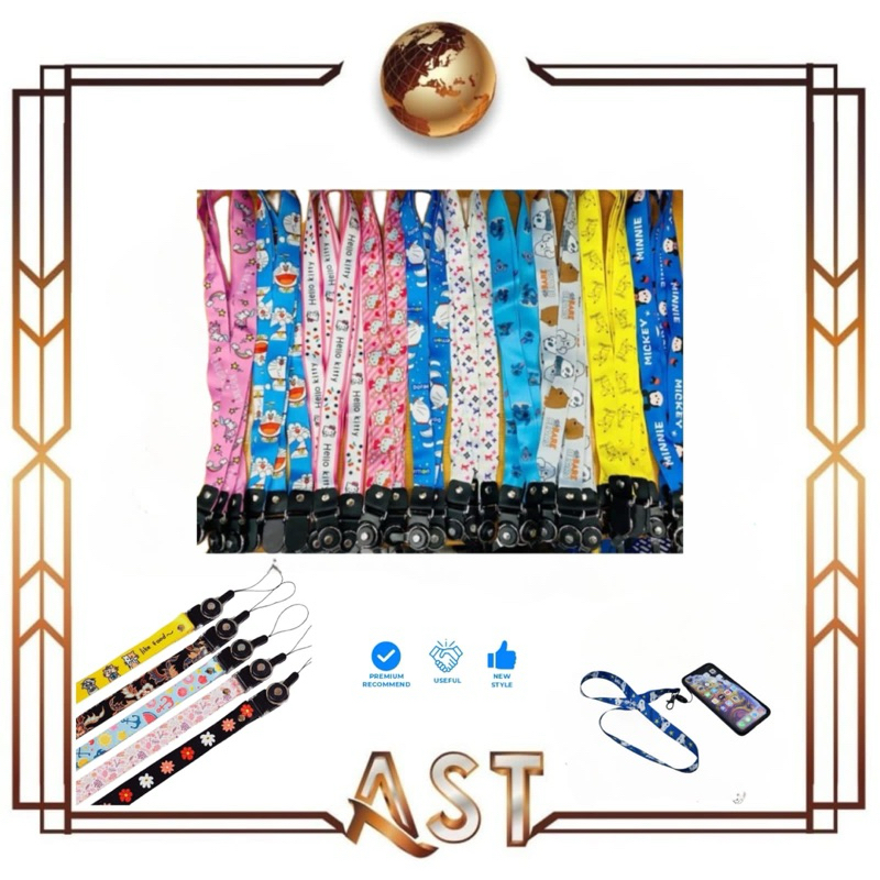 Jual Tali Hp Karakter Gantungan Motif Carton Doraemon / Hellokitty ...