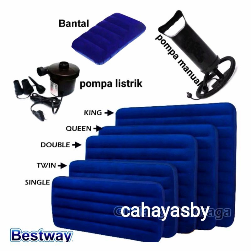 Jual Kasur angin Bestway Original Queen doubel /kasur sofa matras busa ...