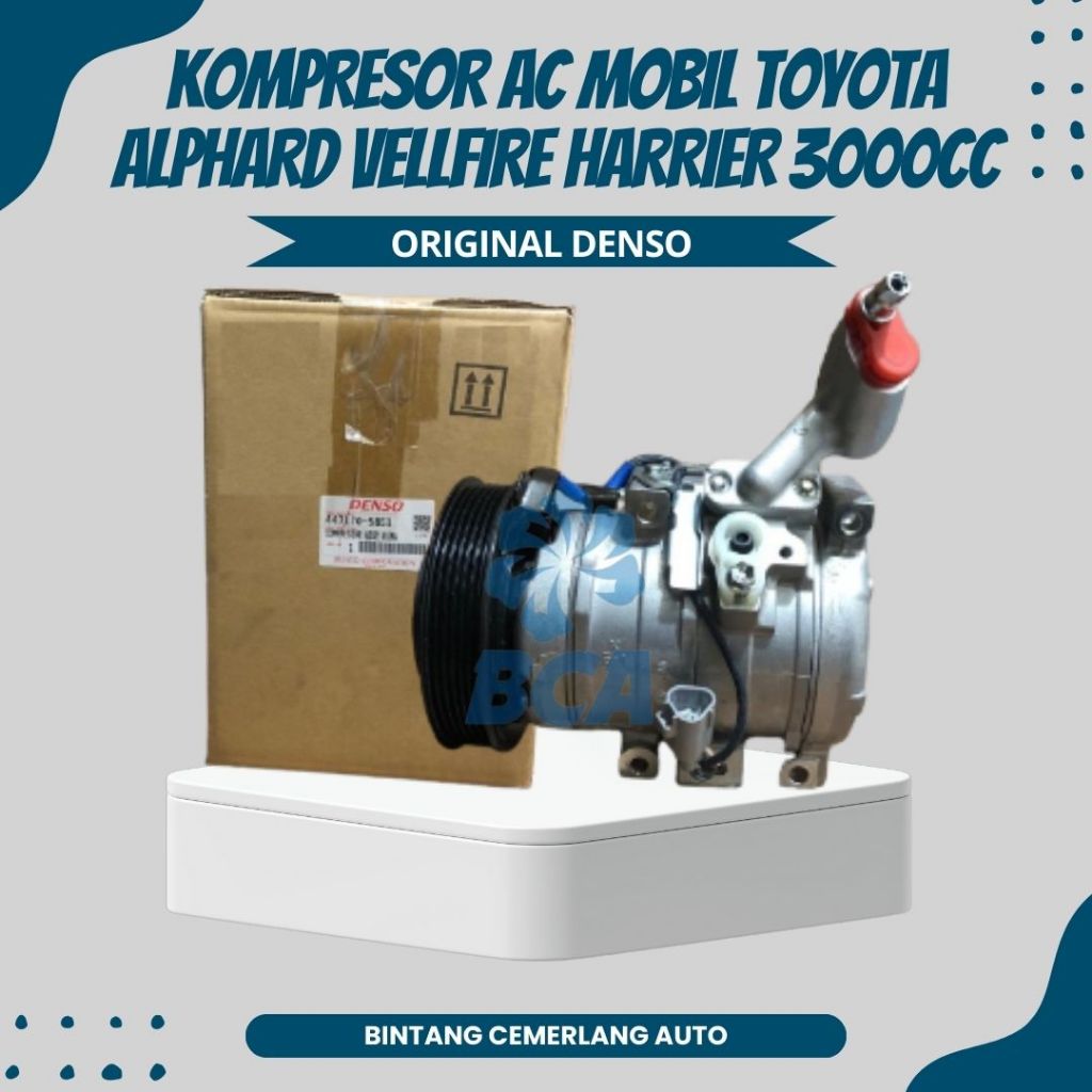 Jual COMPRESSOR KOMPRESOR AC Mobil Toyota Alphard Vellfire Harrier ...
