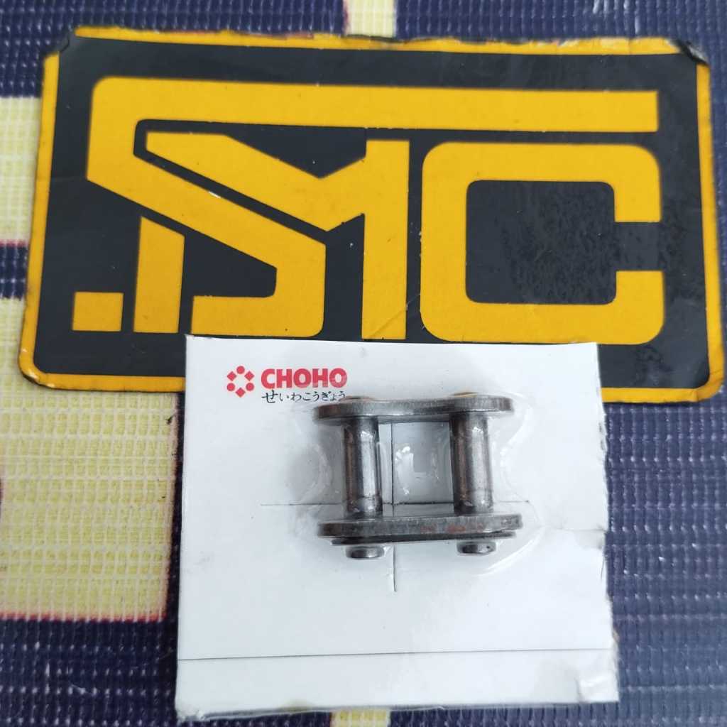 Jual Sambungan Rantai Motor 420 / Sambungan Rante Hitam 420H Choho ...