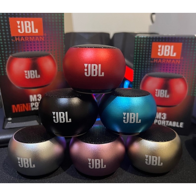 Jual SPEAKER BLUETOOTH MINI JBL M3 SUARA SUPER KUAT BAHAN LOGAM BASS ...