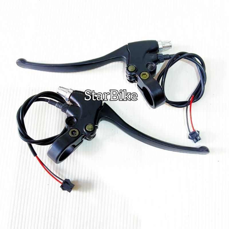 Jual Sepasang Brake Lever Handle Rem Sepeda Listrik Exotic Universal ...