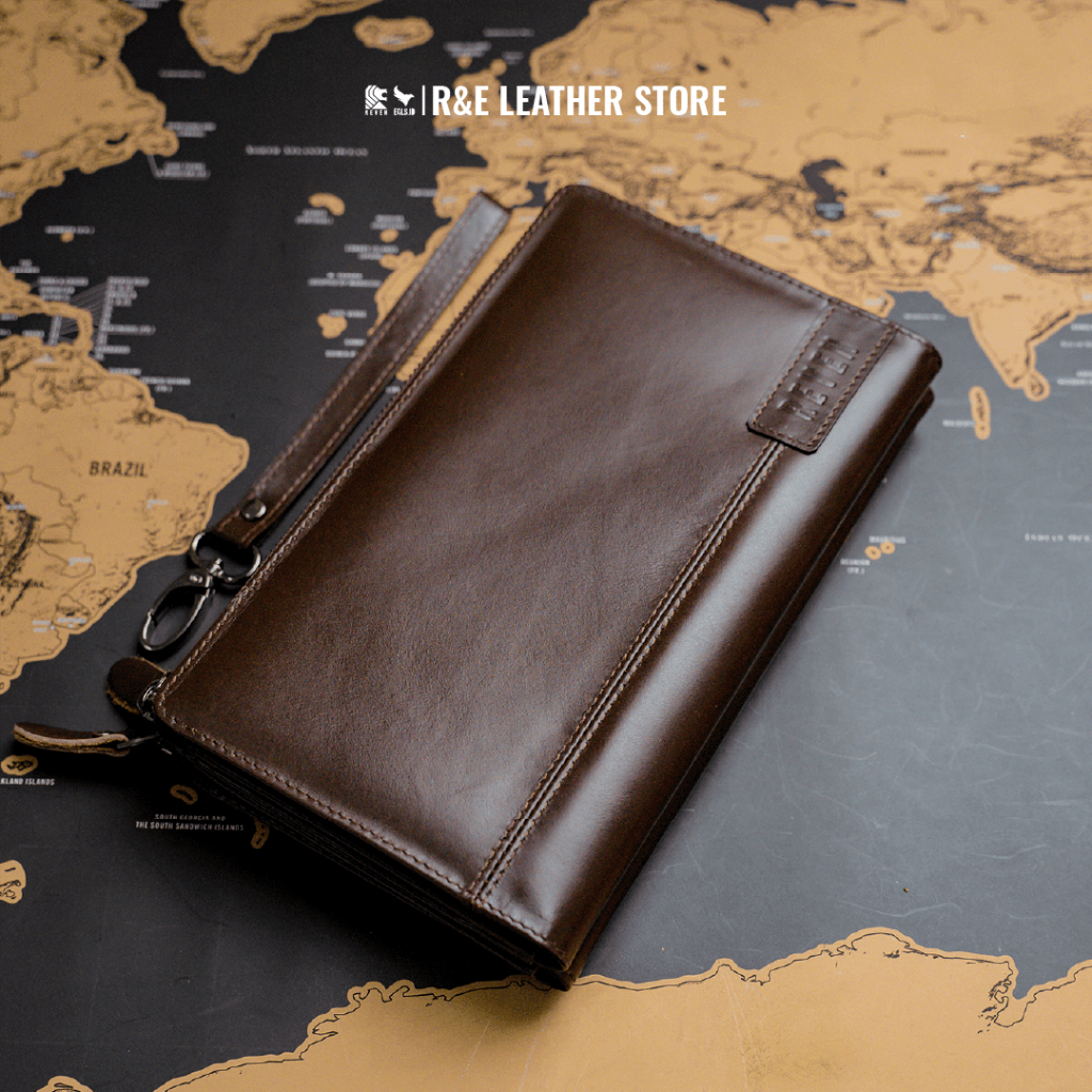 Jual Hand Bag Pria Kulit Sapi Asli Tas Tangan Clutch Bag Reven Diamante ...