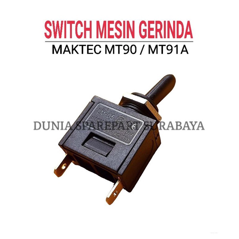 Jual A598 SWITCH GERINDA MAKTEC MT90 MT 91 SAKLAR ON OFF HITAM | Shopee ...