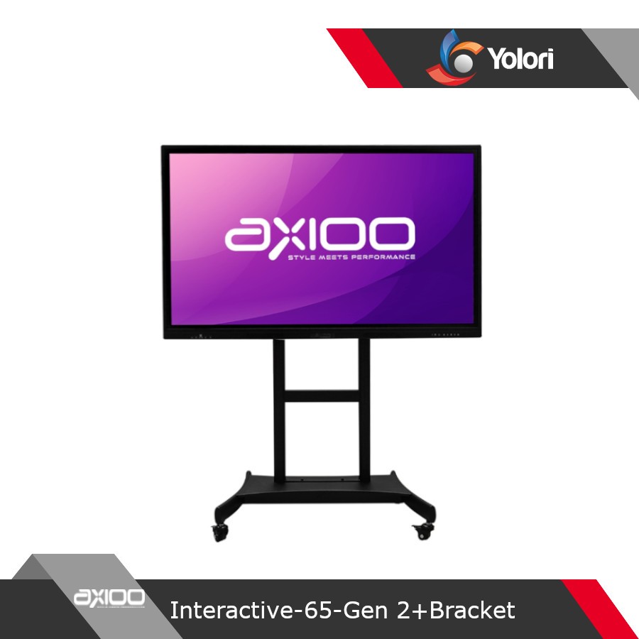Jual Axioo Interactive Smart Screen 65" Gen 2 + Standing Bracket ...