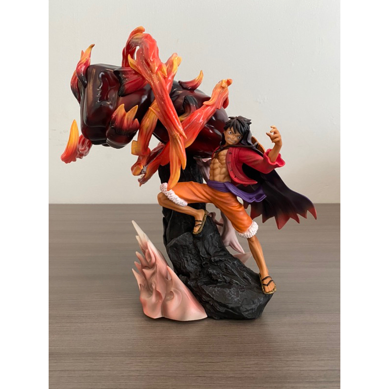 Jual Luffy Red Roc Figure TH Studio PVC One piece 35CM Big size ...