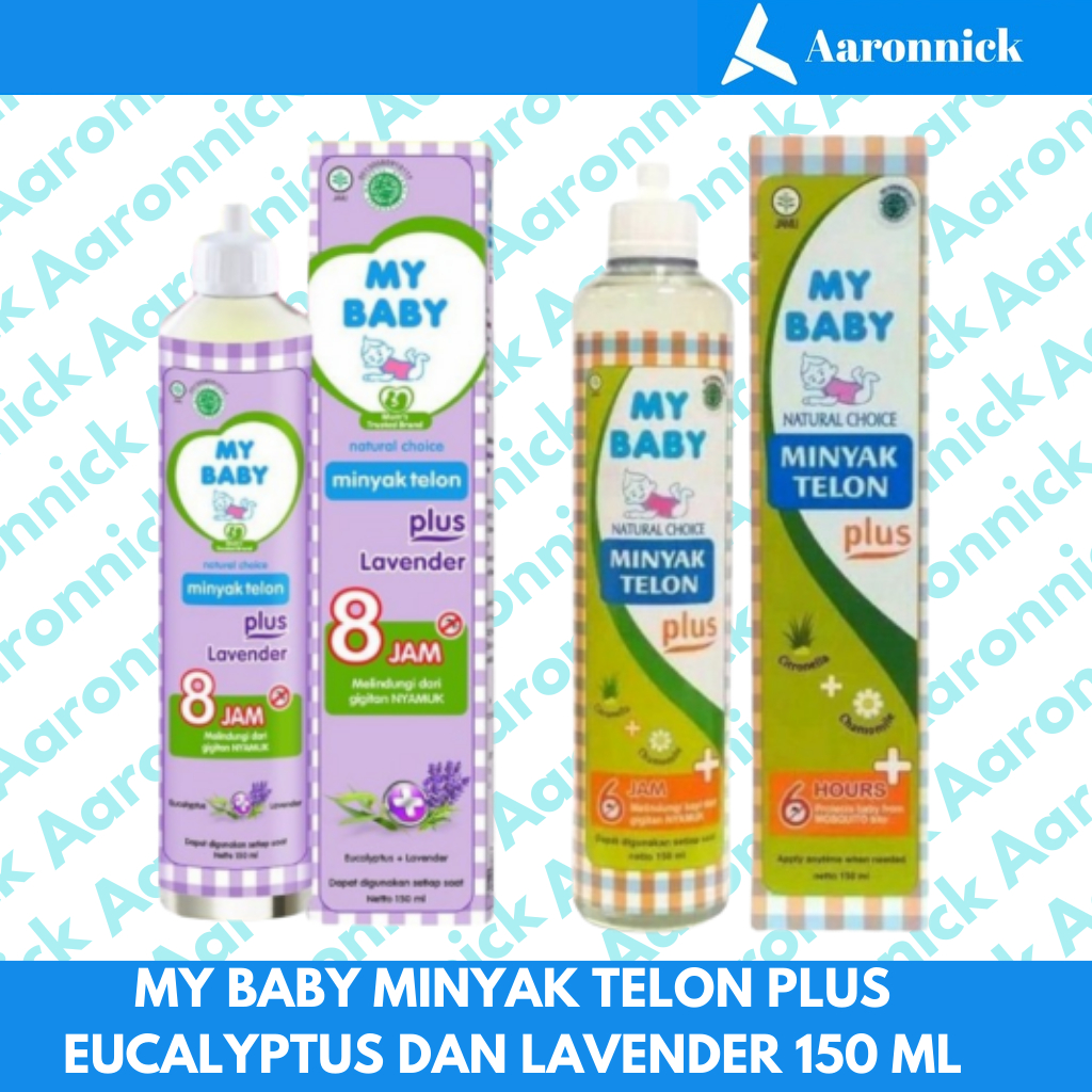 Jual MY BABY Minyak Telon Plus Eucalyptus dan Lavender 150 ml | Shopee Indonesia