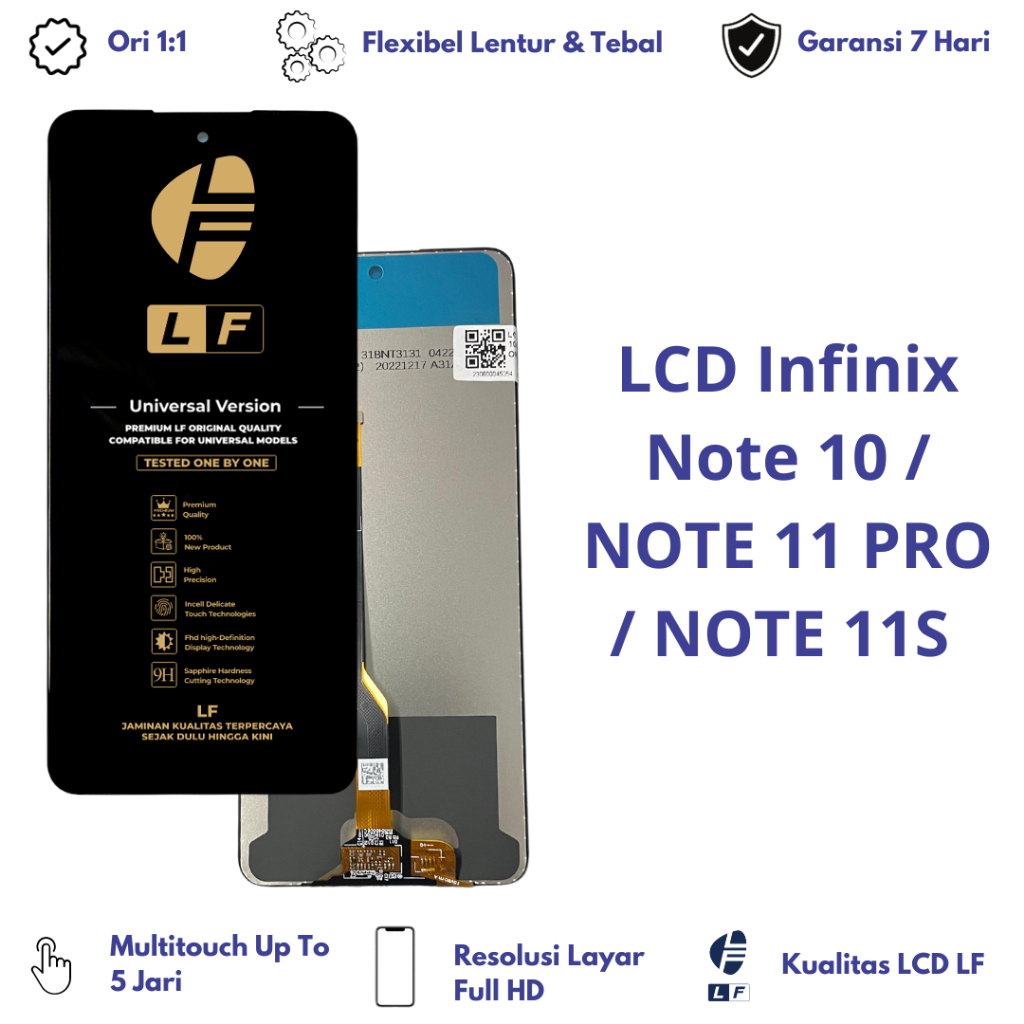 Jual LCD Infinix Note 10 / Note 11 Pro / Note 11S Fullset Touchscreen ...