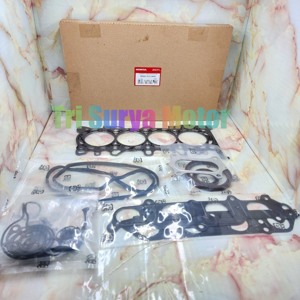 Jual Gasket Kit Packing Paking Full Set Mobilio Jazz RS Freed Brio City 06110-55A-000 | Shopee ...