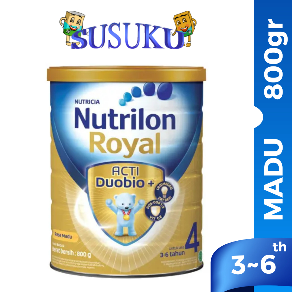 Jual Nutrilon Royal 4 Acti Duobio+ 800gr Vanila/Madu (3-6 Tahun) | Shopee Indonesia