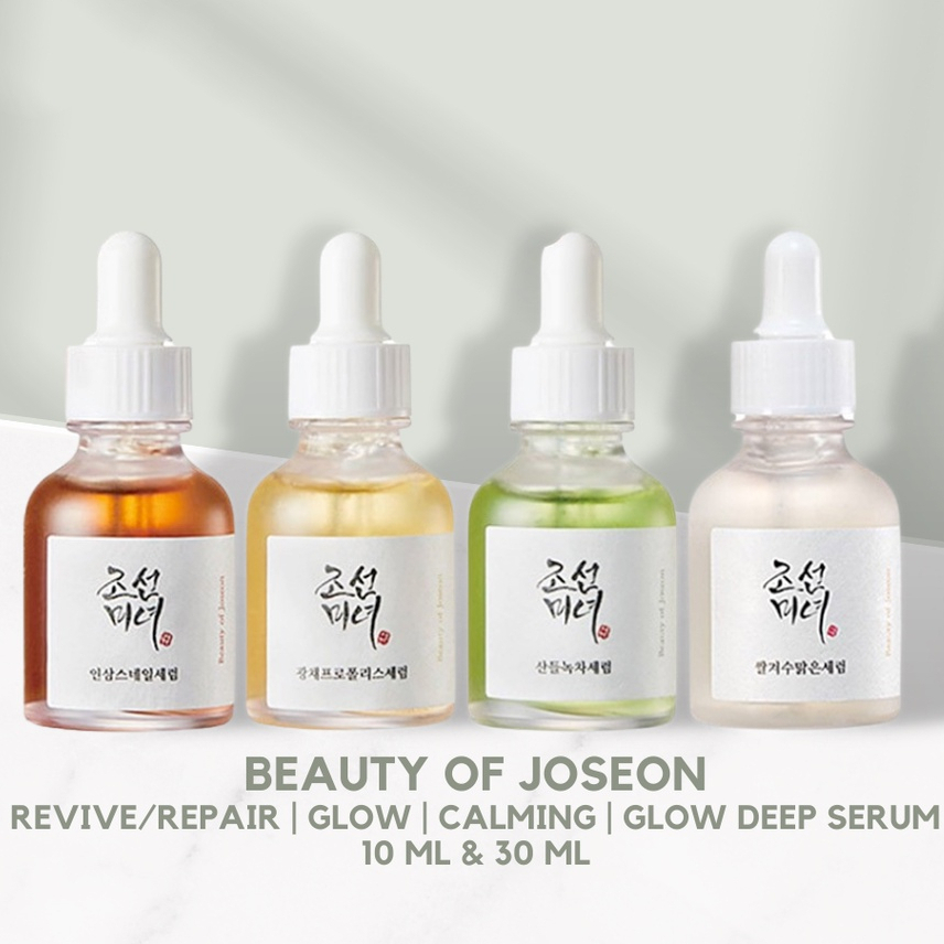 Jual Beauty Of Joseon Glow Serum Glow Deep Serum Calming Serum Revive Serum 30 ML | Shopee Indonesia