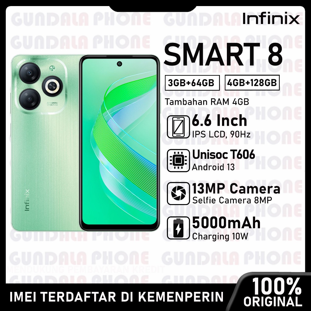 Jual Infinix Smart 8 - Garansi resmi | Shopee Indonesia