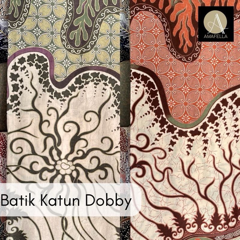 Jual 1/2 meter Kain Batik Katun Dobby Meteran Bahan Rok Kebaya Wanita ...