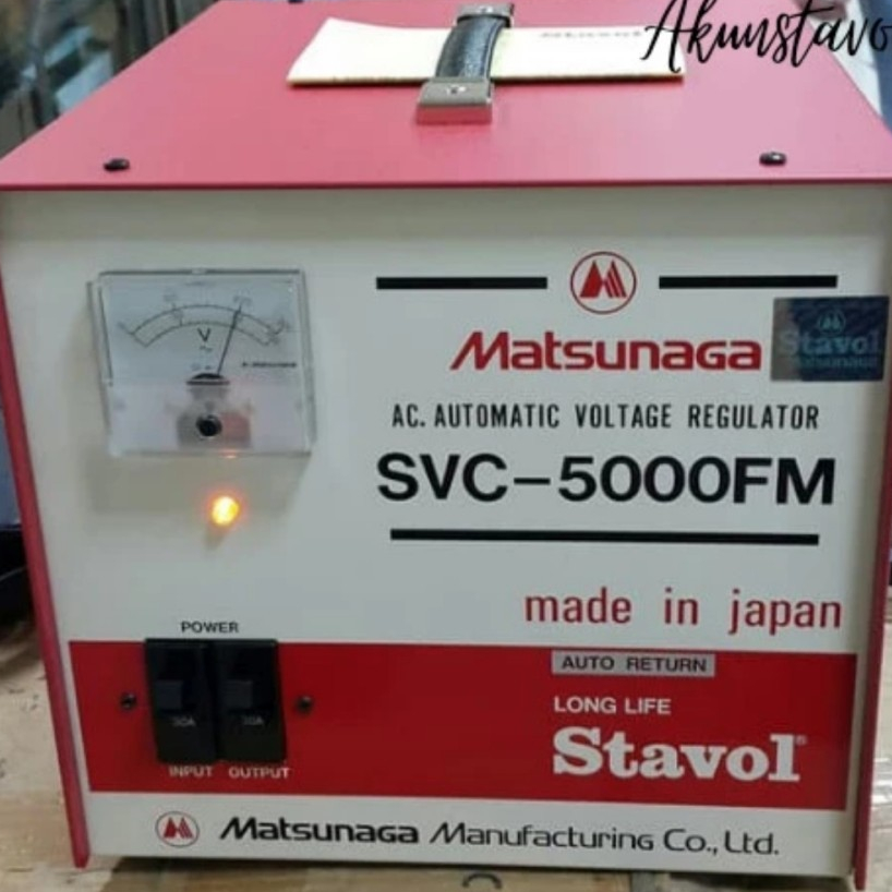 Jual Matsunaga Stavol - Stabilizer 5000W JAPAN Original | Shopee Indonesia