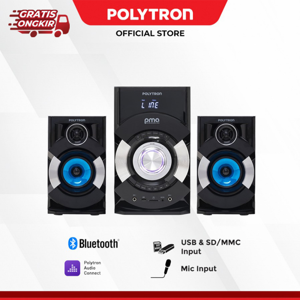 Jual POLYTRON Multimedia Speaker PMA 9527 /BA | Shopee Indonesia