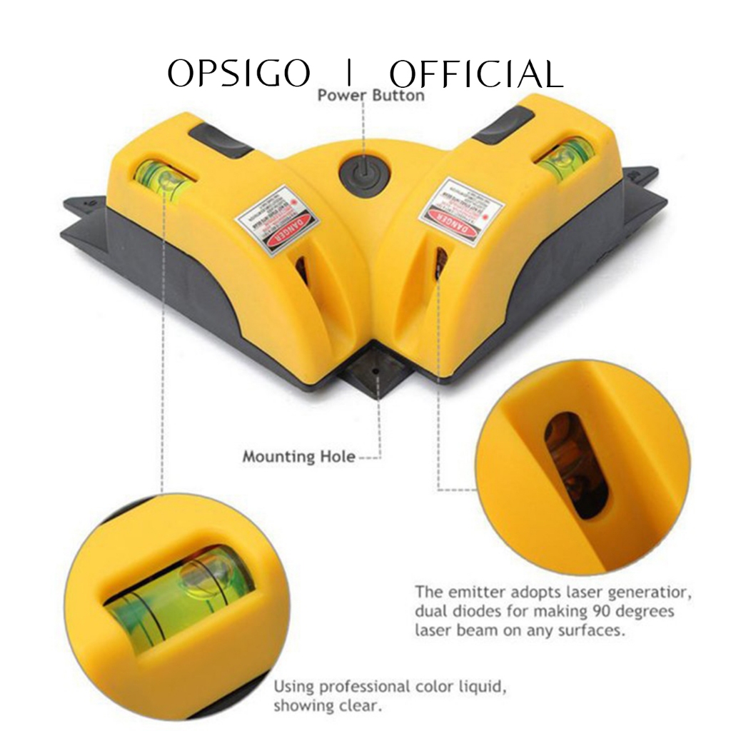Jual OPSIGO Elbow Measuring Tools Alat Pengukur Siku Tegak Lurus Alat ...