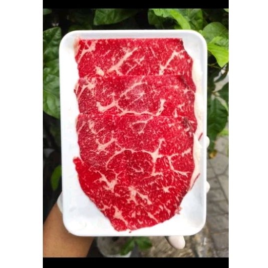 Jual Australian Wagyu Topside MB4-5 Slice | Shopee Indonesia