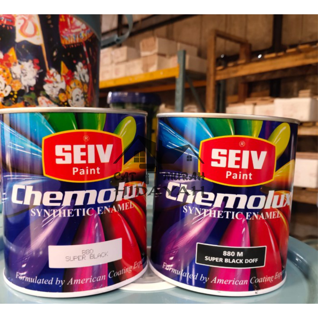 Jual Seiv - Cat Kayu Besi 1 Lt / SEIV Chemolux Cat Minyak Besi / Kayu ...