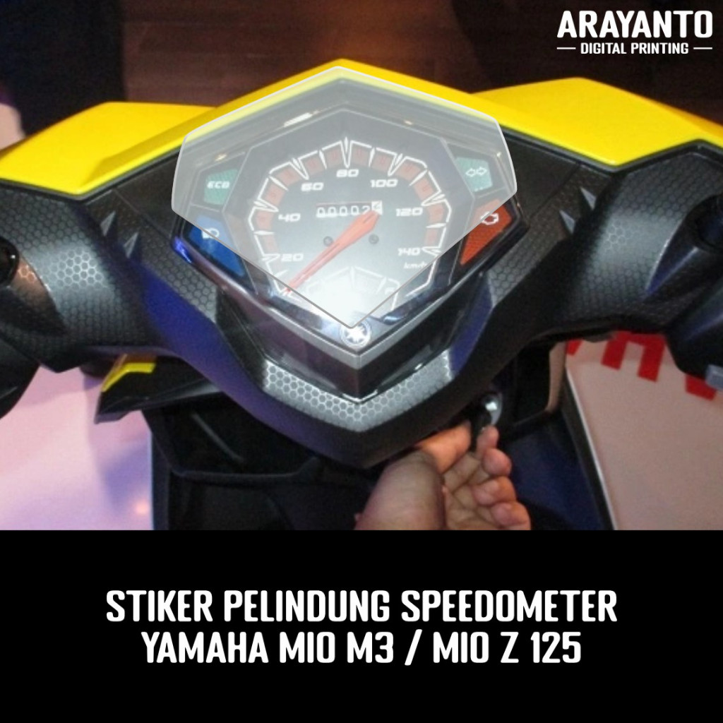 Jual Stiker Pelindung Speedometer Yamaha Mio M3 125 / Mio Z 125 Variasi ...