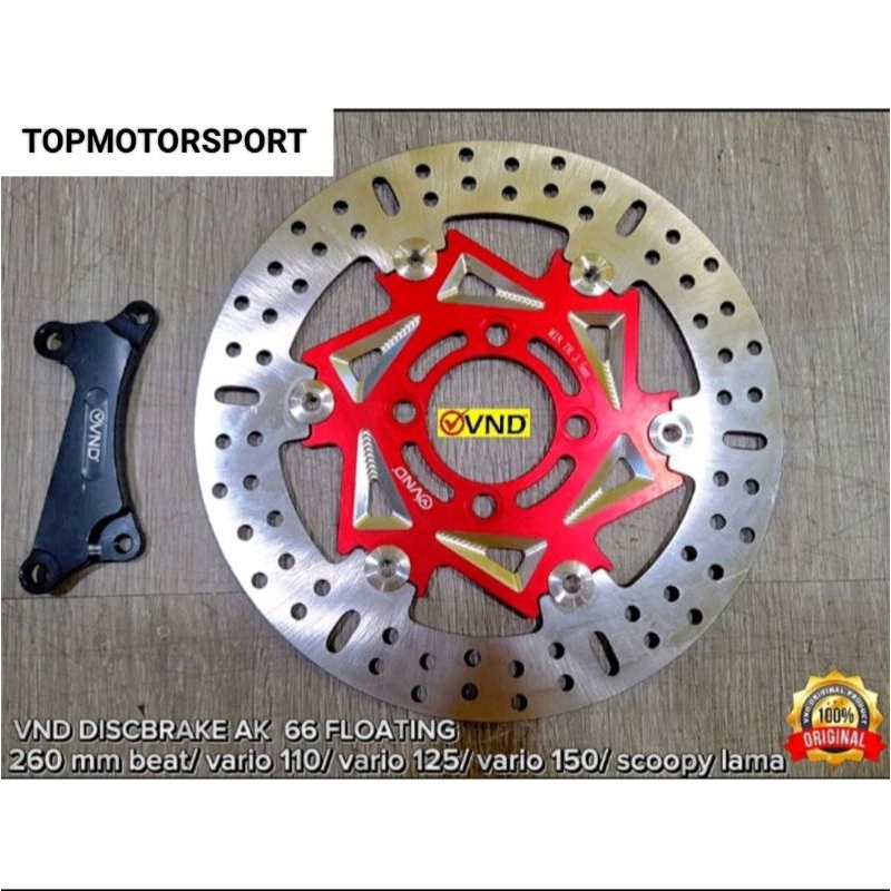 Jual NEW DISCBRAKE VND AK 66 FLOATING PIRINGAN CAKRAM BEAT STREET ...