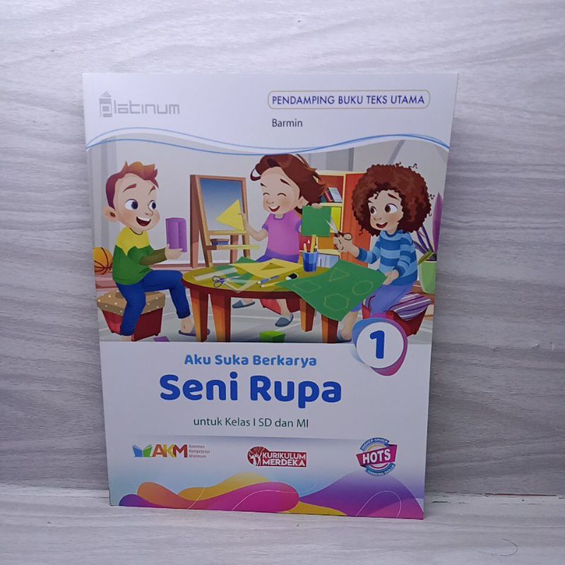 Jual Buku paket Seni rupa kelas 1 SD/MI kurikulum merdeka Tiga serangkai | Shopee Indonesia