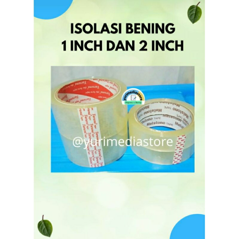 Jual SOLASI / ISOLASI / SOLATIP / LAKBAN 1 INCH DAN 2 INCH | Shopee ...