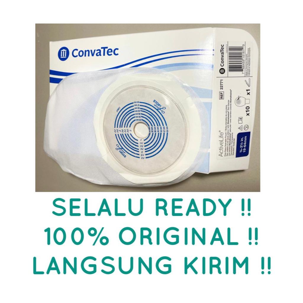 Jual CONVATEC ACTIVE LIFE ONE PIECE 22771 KANTONG COLOSTOMY SELALU ...