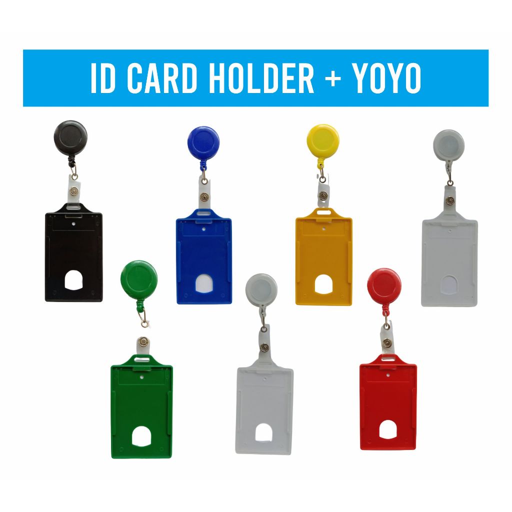 Jual CASE / FRAME ID CARD HOLDER + YOYO ID CARD | Shopee Indonesia