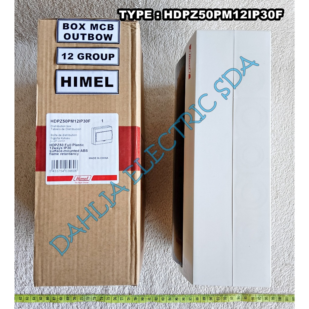 Jual BOX MCB 12 GROUP OUTBOW SURFACE TEMPEL HIMEL | Shopee Indonesia