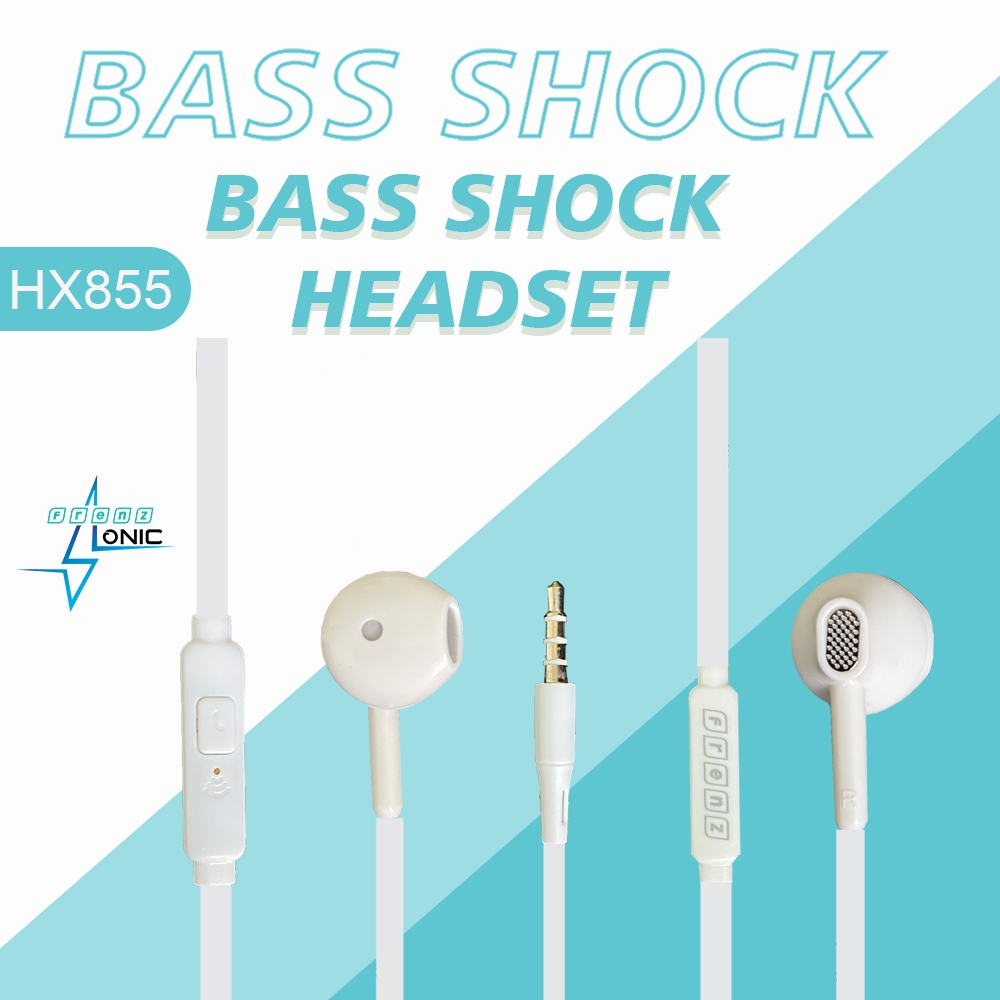 Jual Headset Sonic HX855 Bass Shock Headset by Frenz | Shopee Indonesia