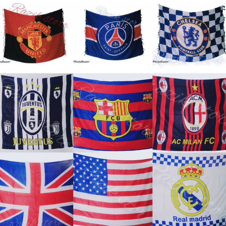 Jual Stok Terbaru.. KAIN BALI MOTIF BENDERA | KAIN PANTAI BENDERA ...