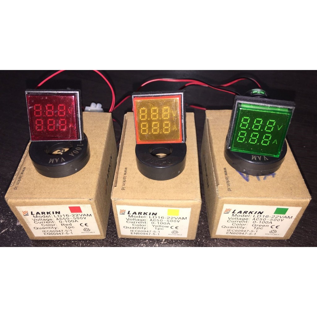 Jual Pilot Lamp + Ampere + Volt Kotak | Shopee Indonesia Jual Pilot Lamp + Ampere + Volt Kotak | Shopee Indonesia