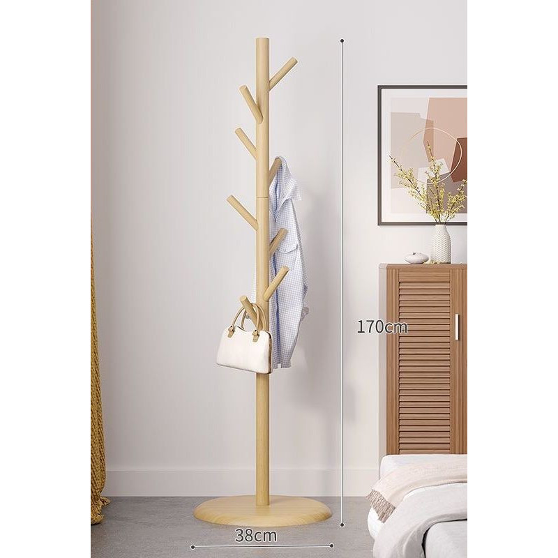 Jual Stand Hanger Kayu Gantungan Baju Tas Gantungan Kayu Berdiri ...