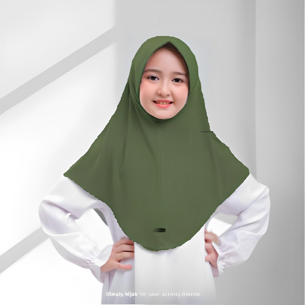Jual Hijab Bergo Hamidah Jersey Jilbab Sekolah Pinguin Anak Hijab Sekolah TK - SD - SMP - SMA by ...