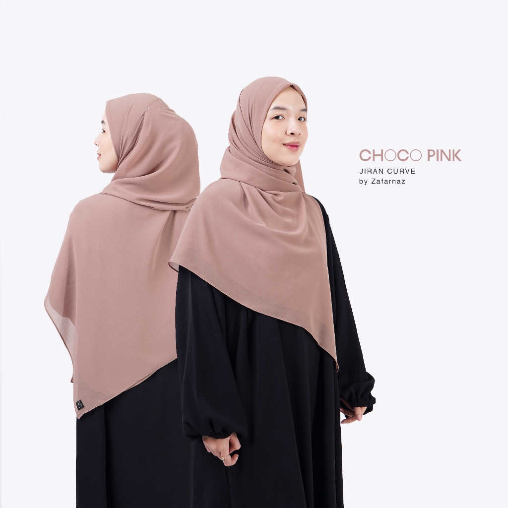 Jual Zafarnaz | Jiran Series | Hijab Curve 130X130 cm | Shopee Indonesia