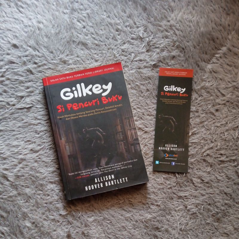 Jual Gilkey Si Pencuri Buku - Allison Hoover Bartlett | Shopee Indonesia