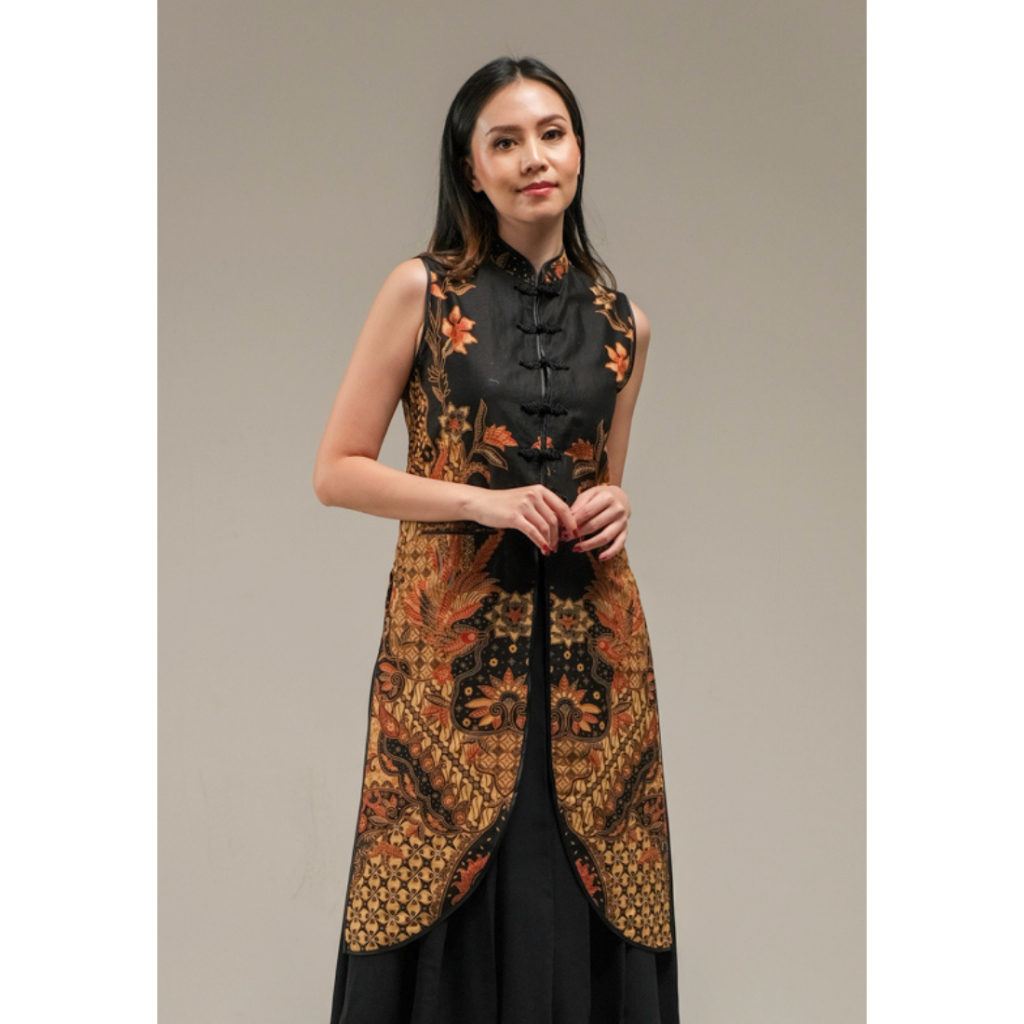 Jual Kichi Batik Longtop Outer Batik Naswari | Shopee Indonesia