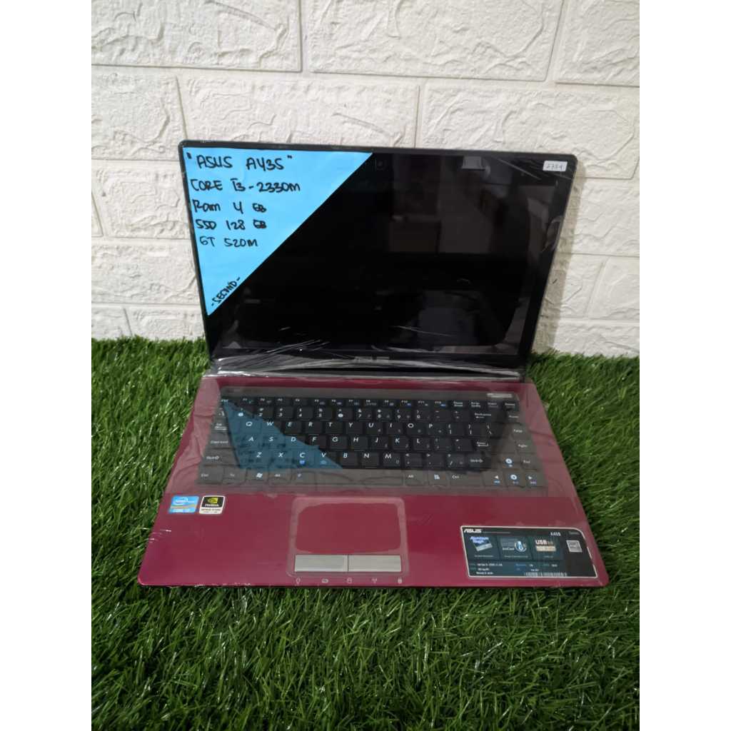 Jual LAPTOP MURAH ASUS A435 CORE I3-2330M RAM 4GB SSD 128GB GT 520M 14 INCH (2734) | Shopee ...
