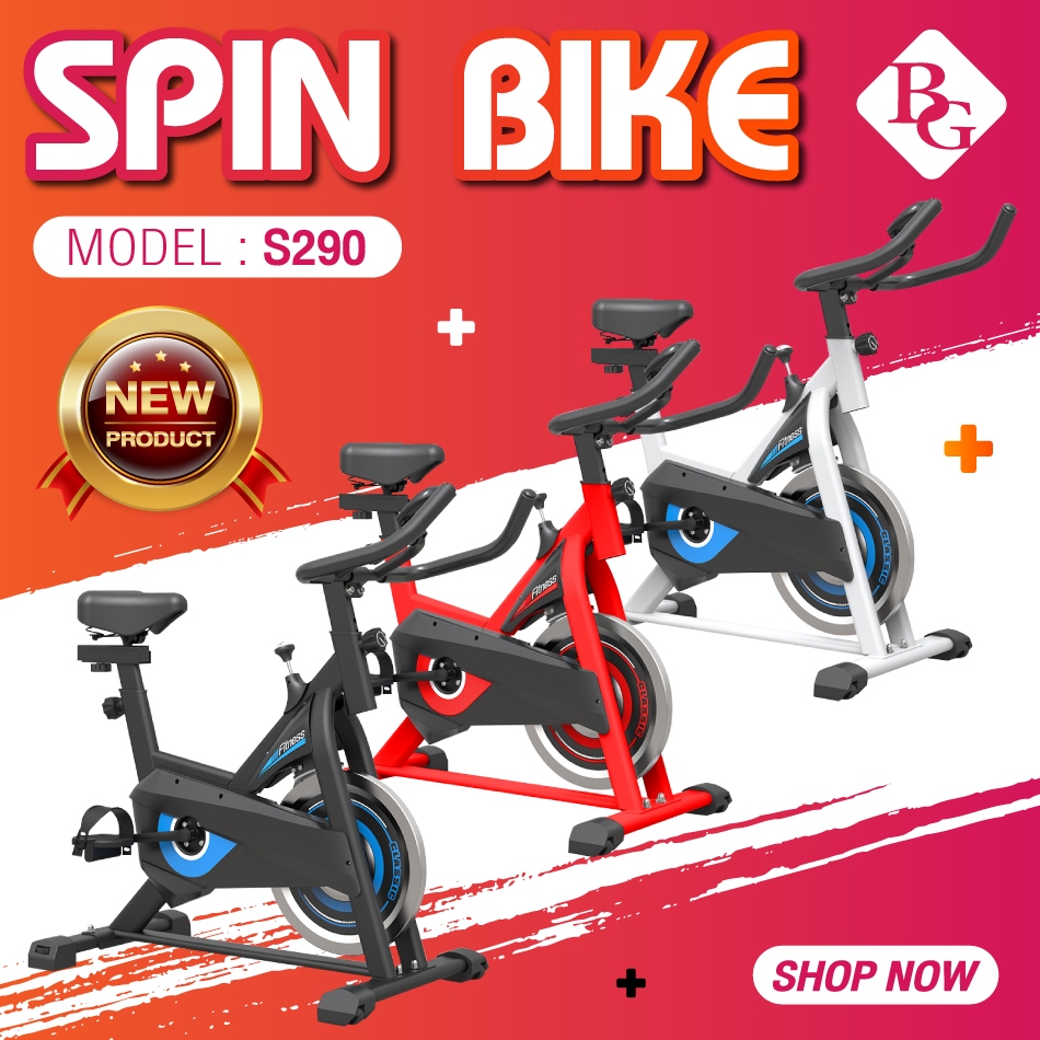 Jual BG SPORT Sepeda Statis Spin Bike Fly Wheel Spinning Bike Cardio Alat Olahraga Fitness ...