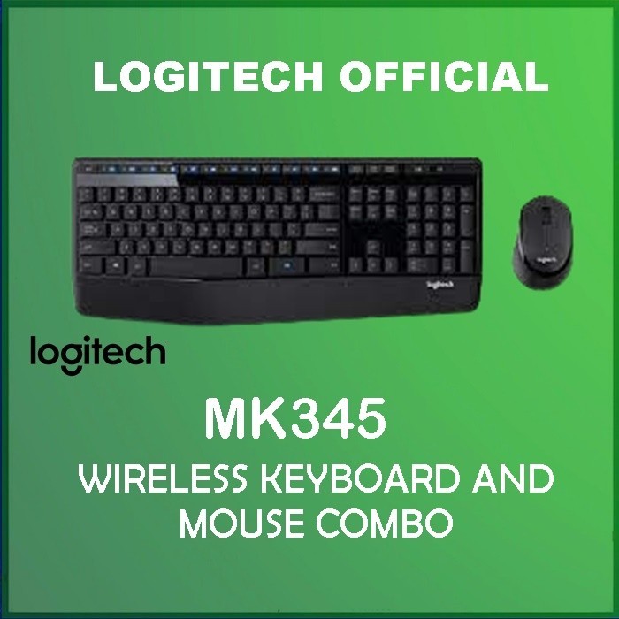 Jual Logitech Wireless Mouse Keyboard MK345 Combo MK 345 | Shopee Indonesia