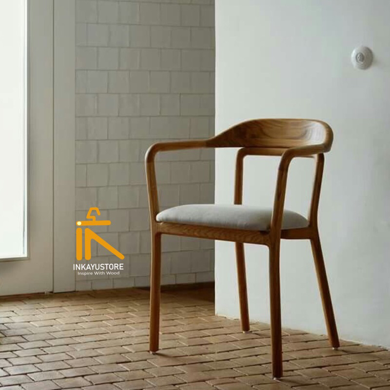 Jual Kursi model unik cafe kekinian | Kursi reatoran kayu jati solid ...