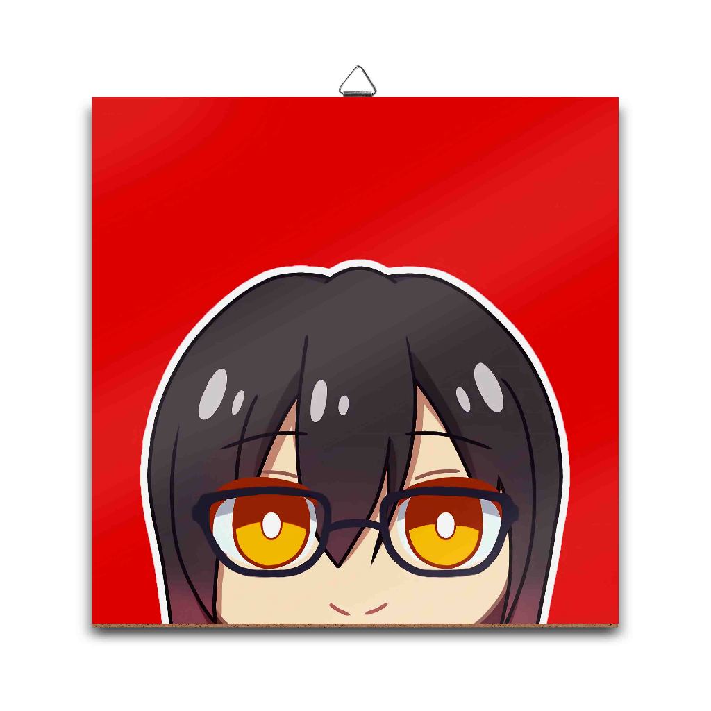 Jual Poster dinding kayu anime vtuber ROBOCO SAN PEEKER - HOLO JP ...