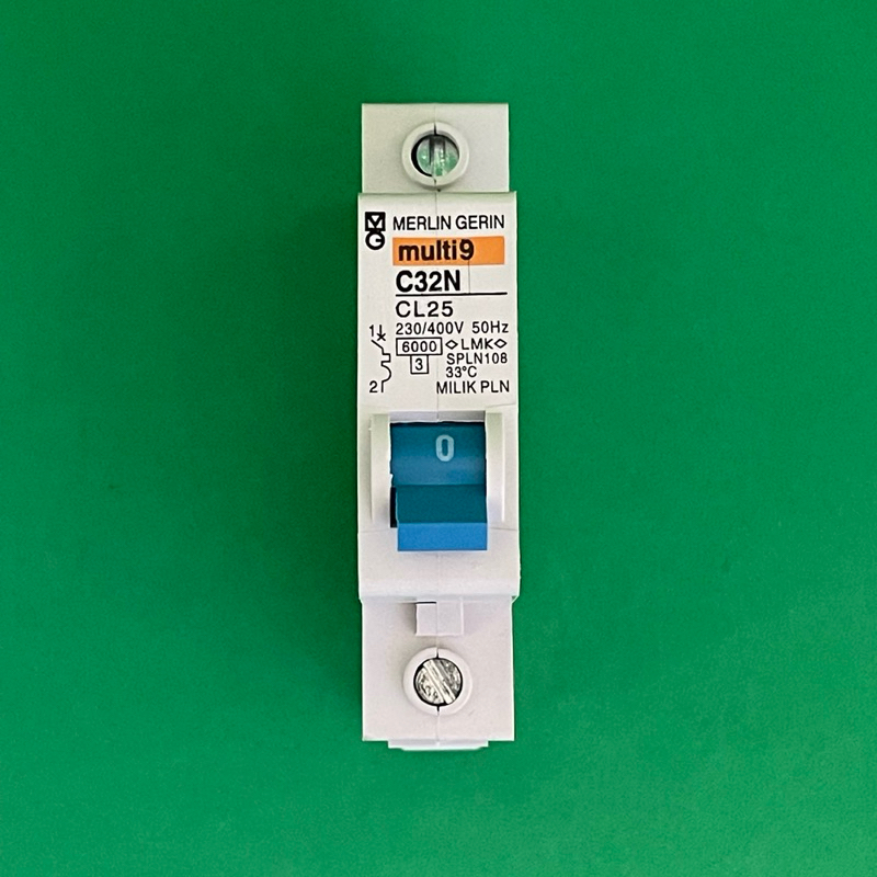 Jual MCB Merlin Gerin Biru 25A MG Multi9 25 Ampere CL25 | Shopee Indonesia